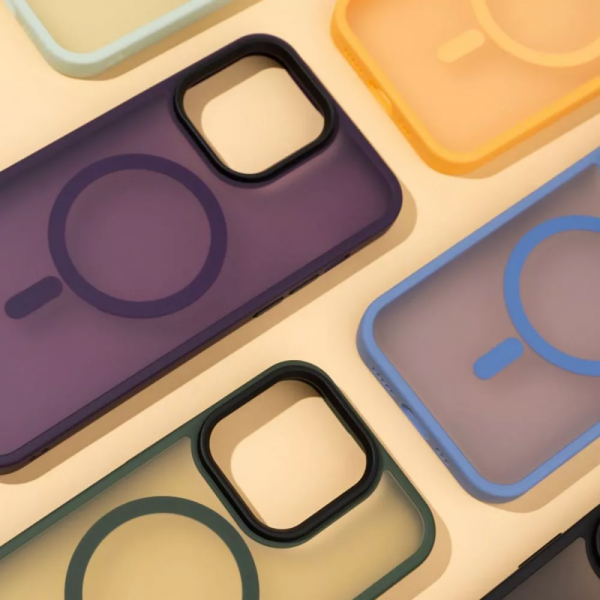 Чехол WAVE Matte Insane Case with Magnetic Ring iPhone 16 Pro Max (чёрный)